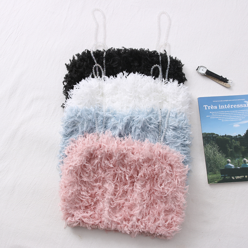 Feather Chain Cami Top