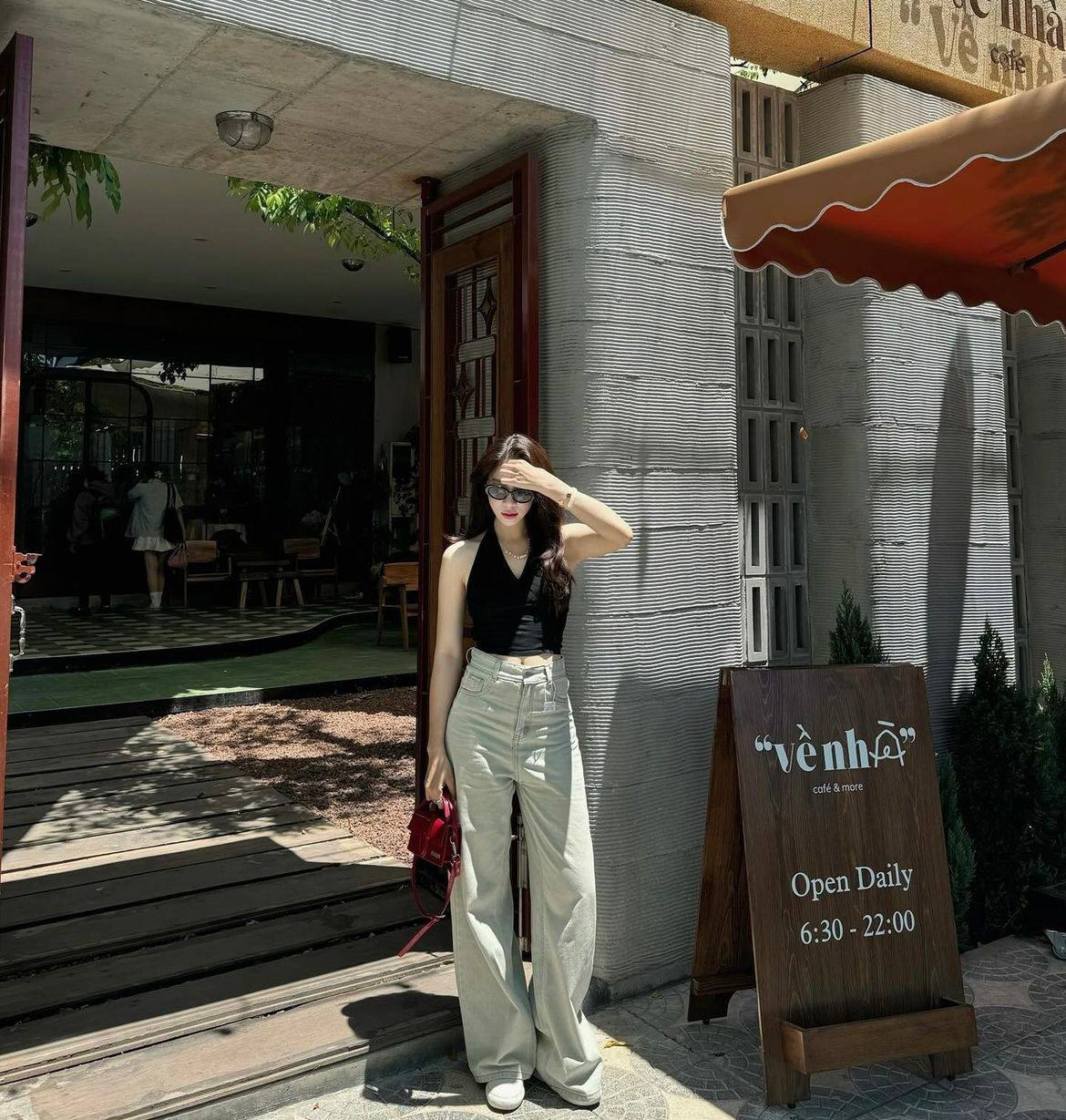 Acid Wash Highwaist Denim Jeans